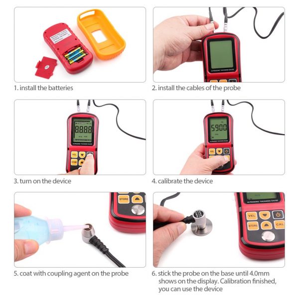 Ultrasonic Thickness Gauge UTG-90 - Ravi Scientific Industries