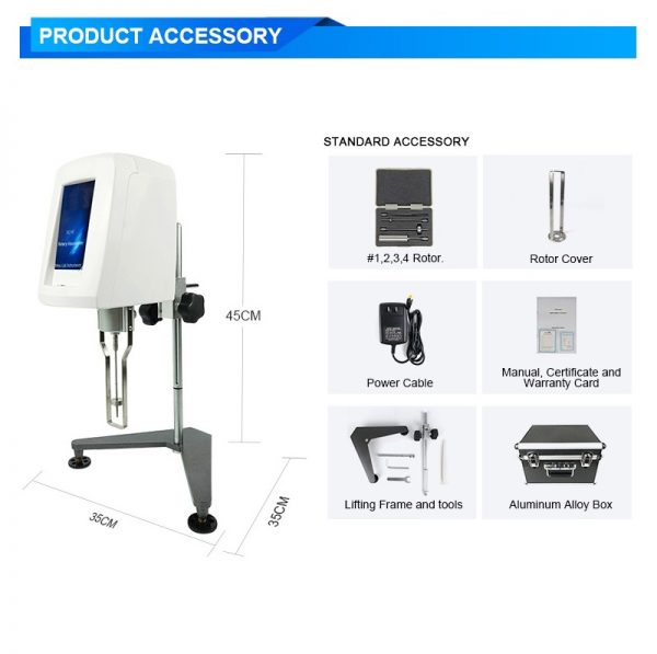 Touchscreen Viscometer T-800 - Ravi Scientific Industries